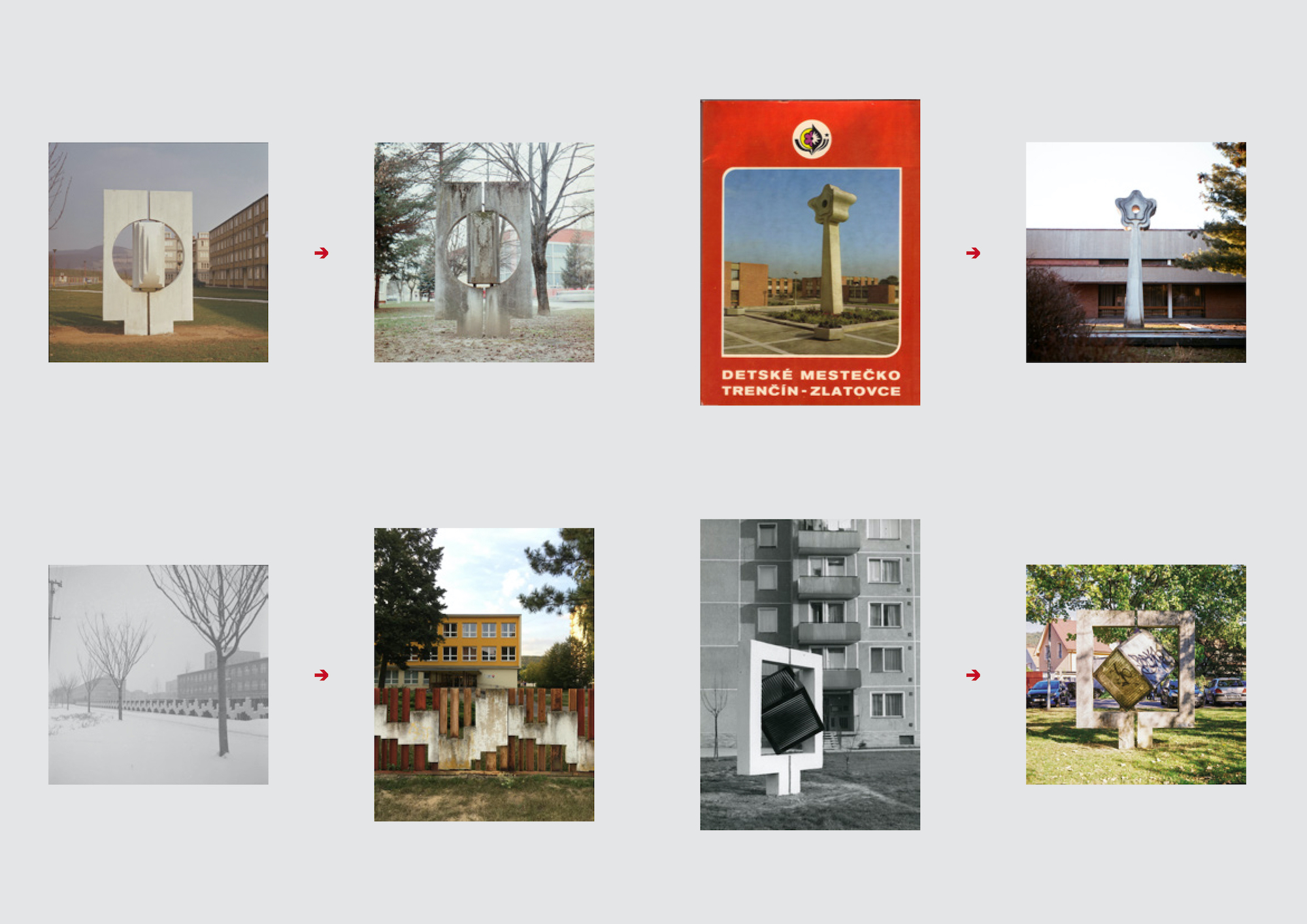 Collective maps Trenčín's public art – TUDA